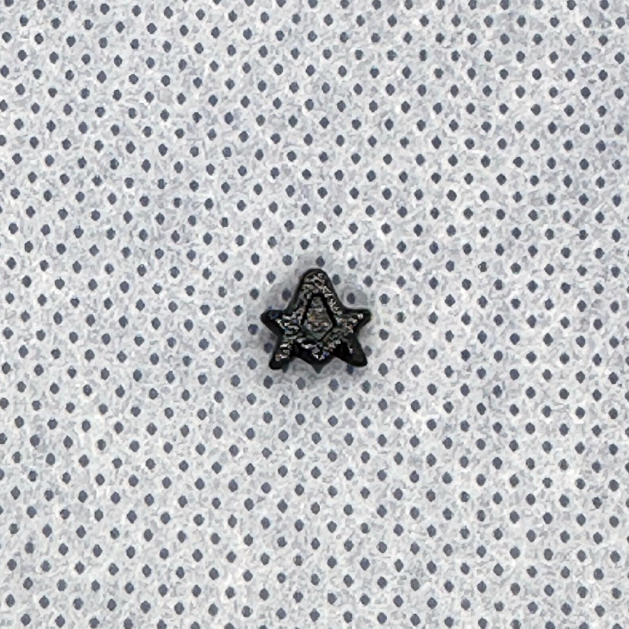 Pin Echer Compas Mini Black-3mm - Masonic